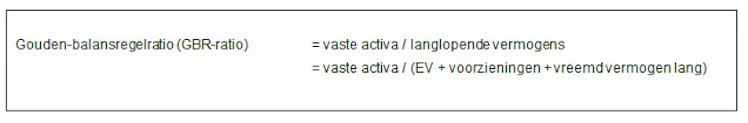 Wat is de gouden balansregel en wat kun je ermee?