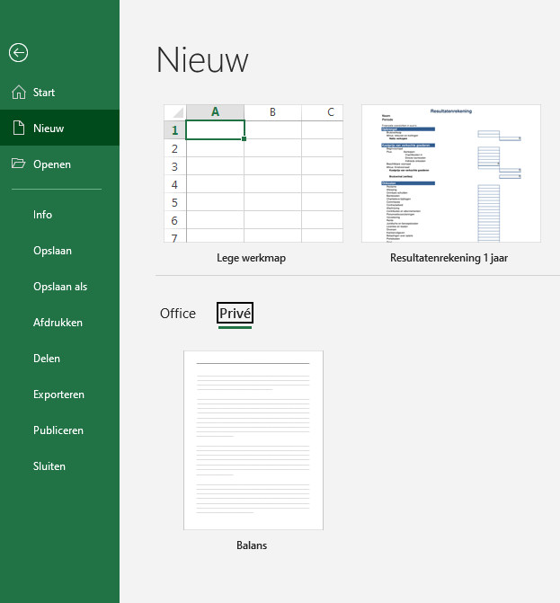 Excel-tutorial: Sjablonen maken en gebruiken
