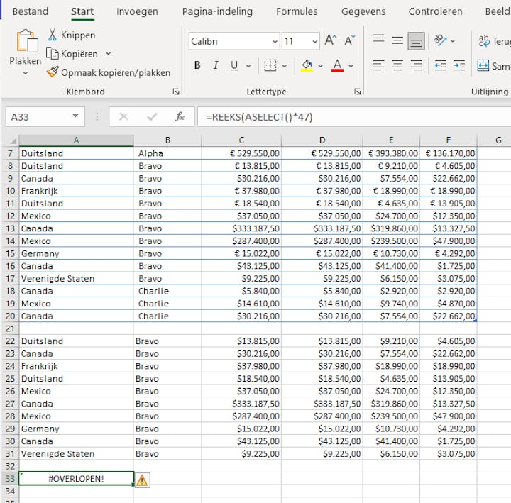 Excel-tutorial: wat is de foutmelding OVERLOPEN en hoe los je het op?