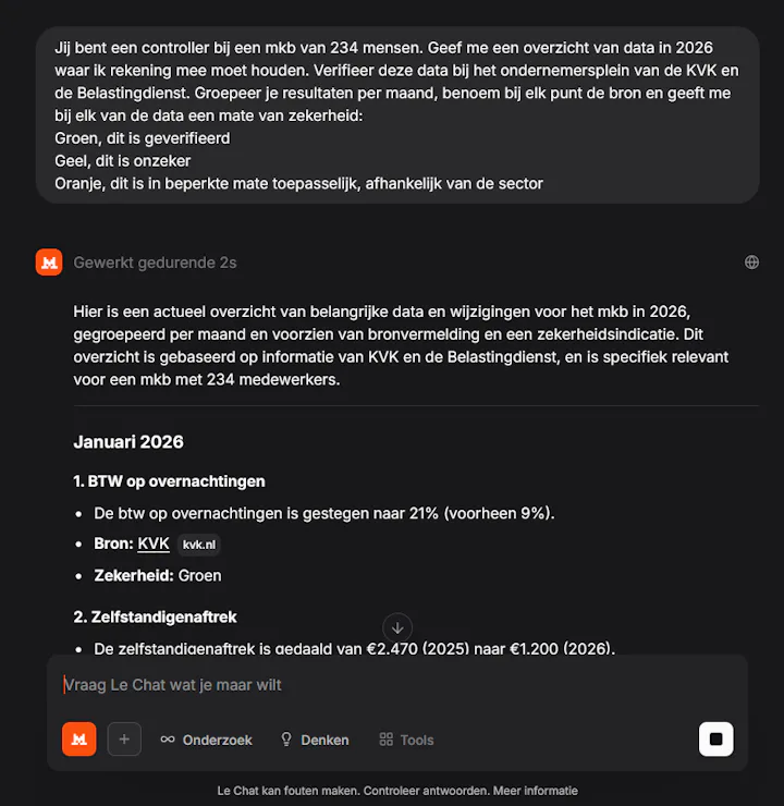 Zo werkt Le Chat, het Europese alternatief voor ChatGPT